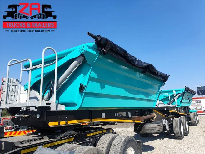 Leader Bodies 18 Cube Side Tipper Link Trailer for sale in South Africa ...