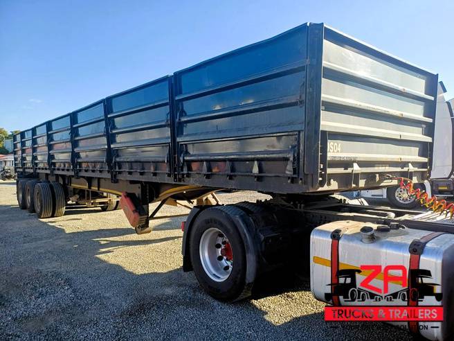 Henred FRUEHAUF TRI-AXLE DROPSIDE TRAILER [#53032] Dropside Trailer for ...