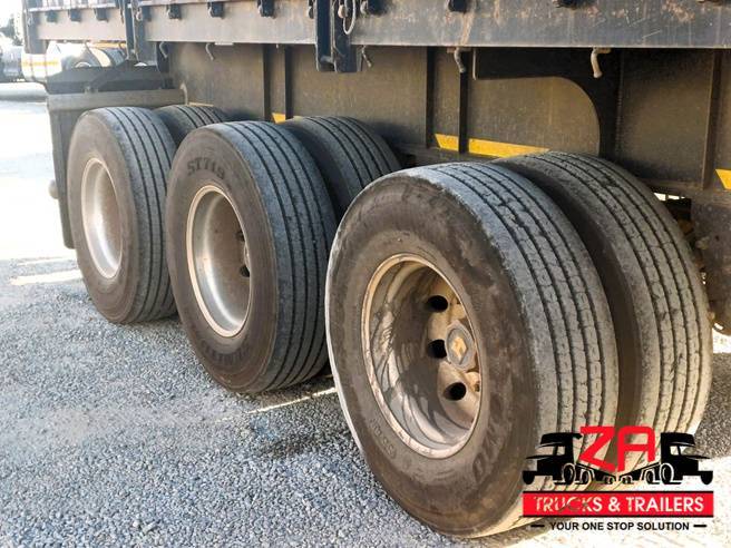Henred FRUEHAUF TRI-AXLE DROPSIDE TRAILER [#53032] Dropside Trailer for ...