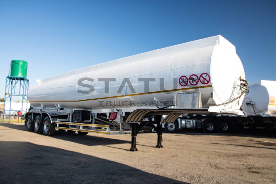 Tank Clinic 49 000Lt Tri-Axle Metered Fuel Tanker Trailer Fuel Tanker ...