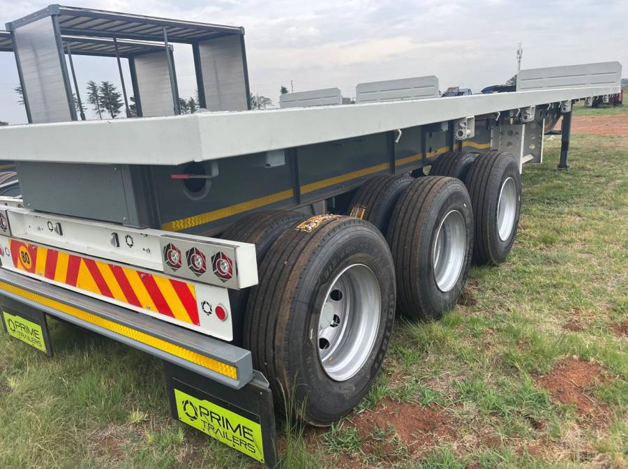Prime New 2024 Prime Trailers 35 tonne Tridem Flatdeck Tri-Axle Trailer ...