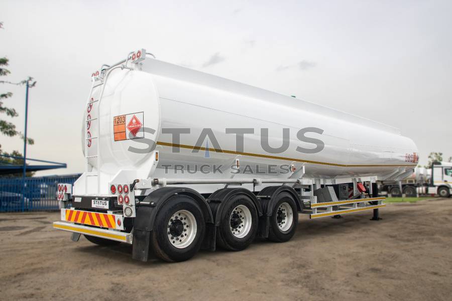 Tank Clinic 49 000Lt Tri-Axle Metered Fuel Tanker Trailer Fuel Tanker ...